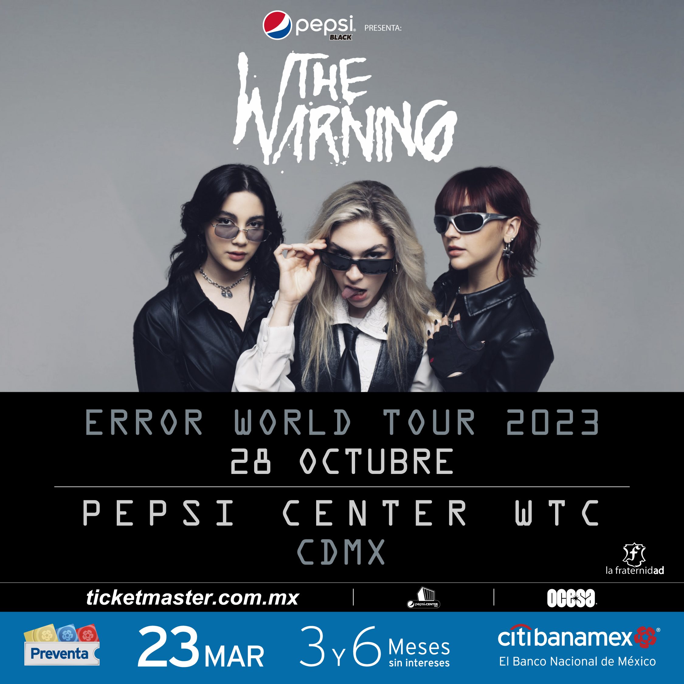 The Warning está de regreso en la Ciudad de México: Pepsi Center WTC ...