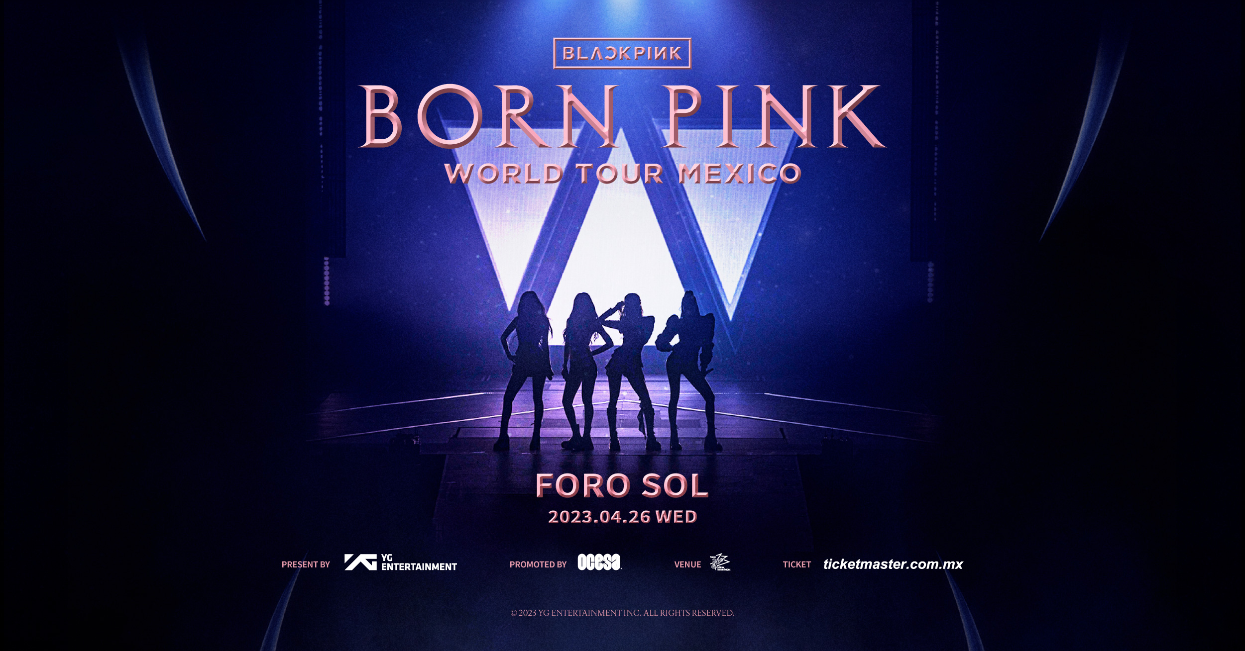 BLACKPINK ANUNCIAN SU PRIMER CONCIERTO EN MÉXICO CON LA GIRA BORN PINK ...