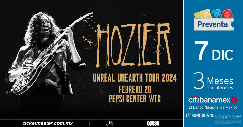 Hozier anuncia fecha en la CDMX - heaven and hell magazine