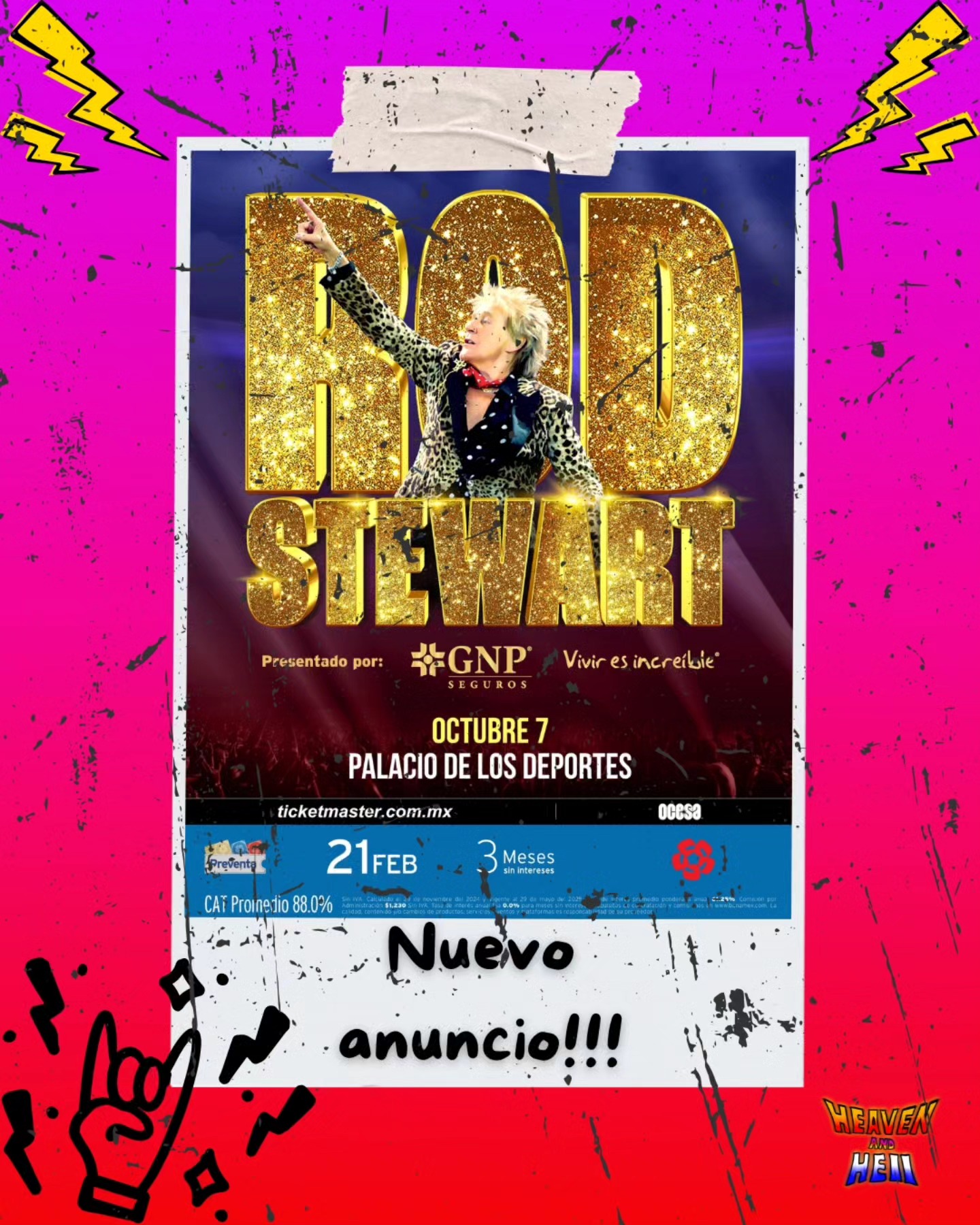 Rod Setwart Regresa a la CDMX: ¡Una noche histórica con una leyenda del ...