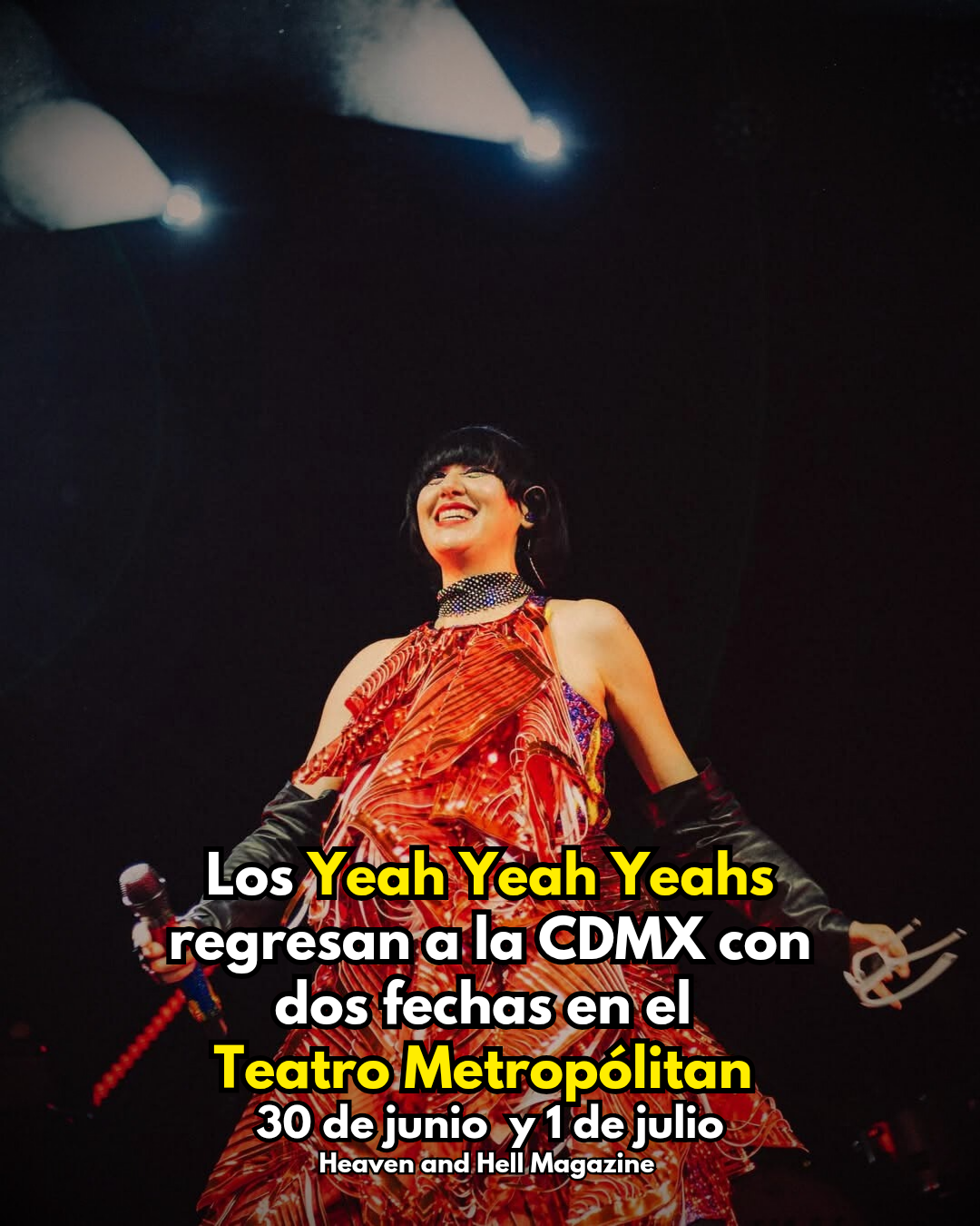 Los Yeah Yeah Yeahs regresan a la CDMX con dos fechas en el Teatro ...
