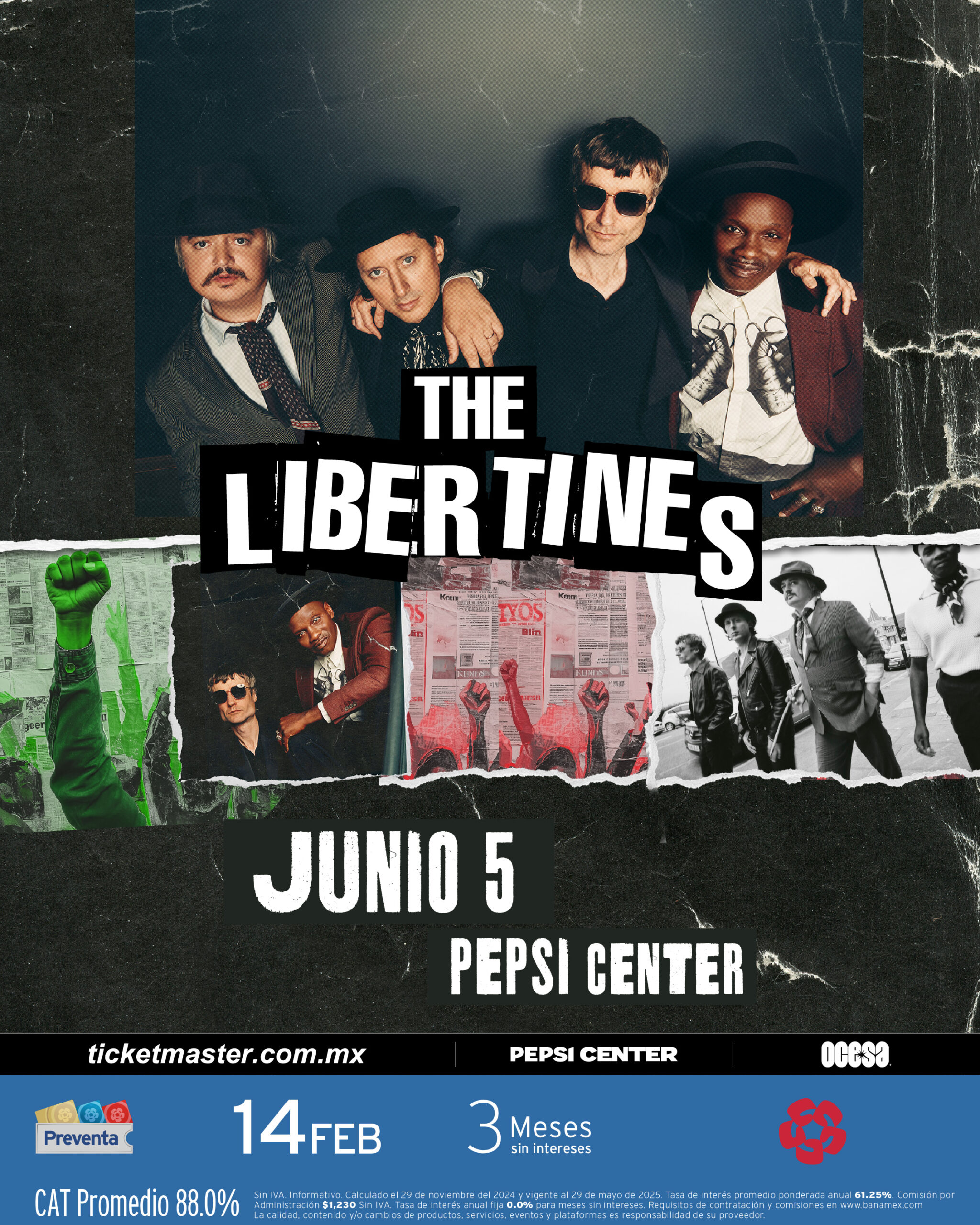 The Libertines Regresa a México con la Fuerza del Post Punk: Concierto ...