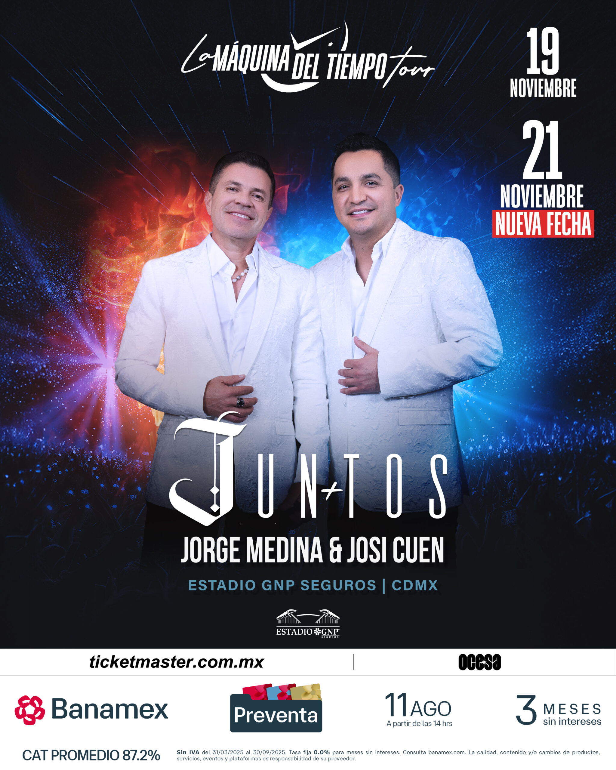Juntos: Jorge Medina y Josi Cuen encienden la Ciudad de México con una ...